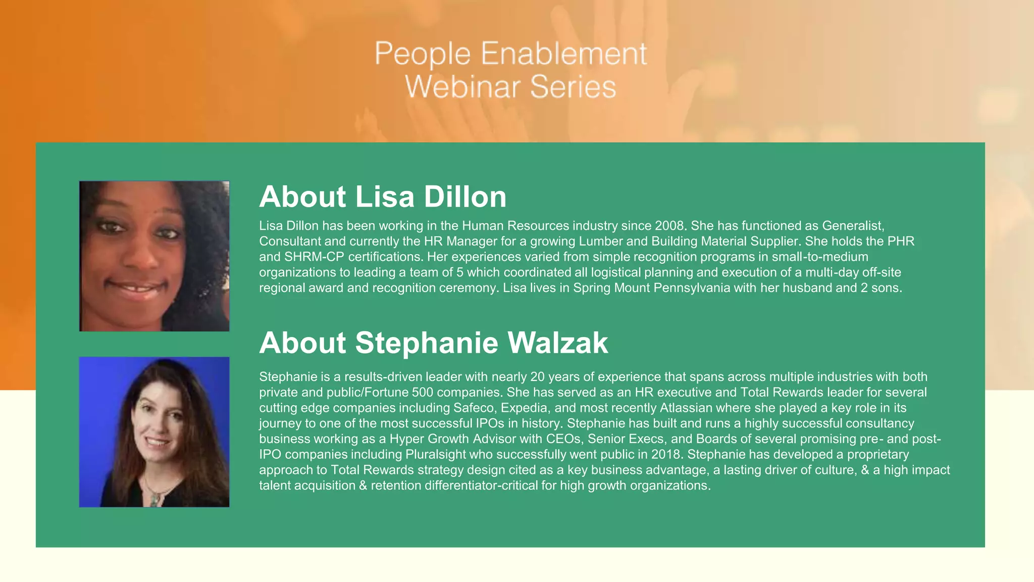 People Enablement: The Value and Impact | PPT