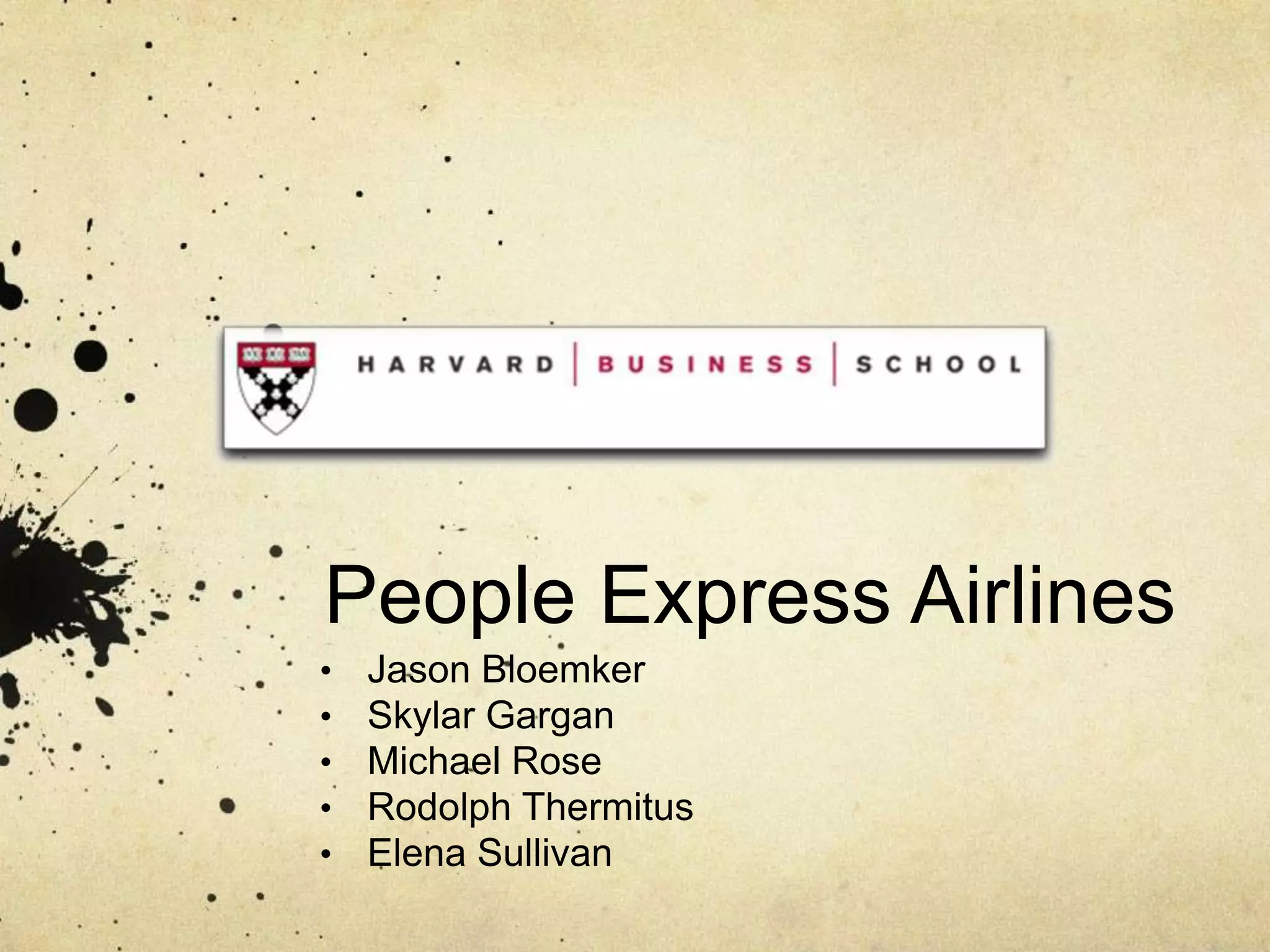 People express airlines final | PPT