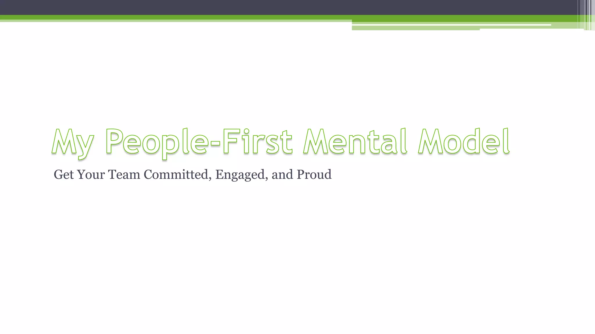 People First Leadership by Drew Hartley | PPTX