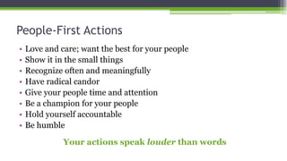 People First Leadership by Drew Hartley | PPTX