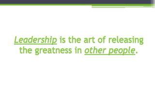 People First Leadership by Drew Hartley | PPTX