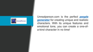 People Generator Unrealperson.com.pptx