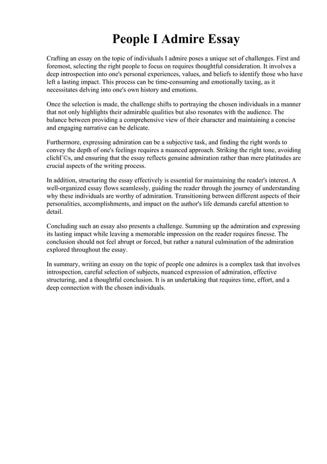 People I Admire Essay.pdf