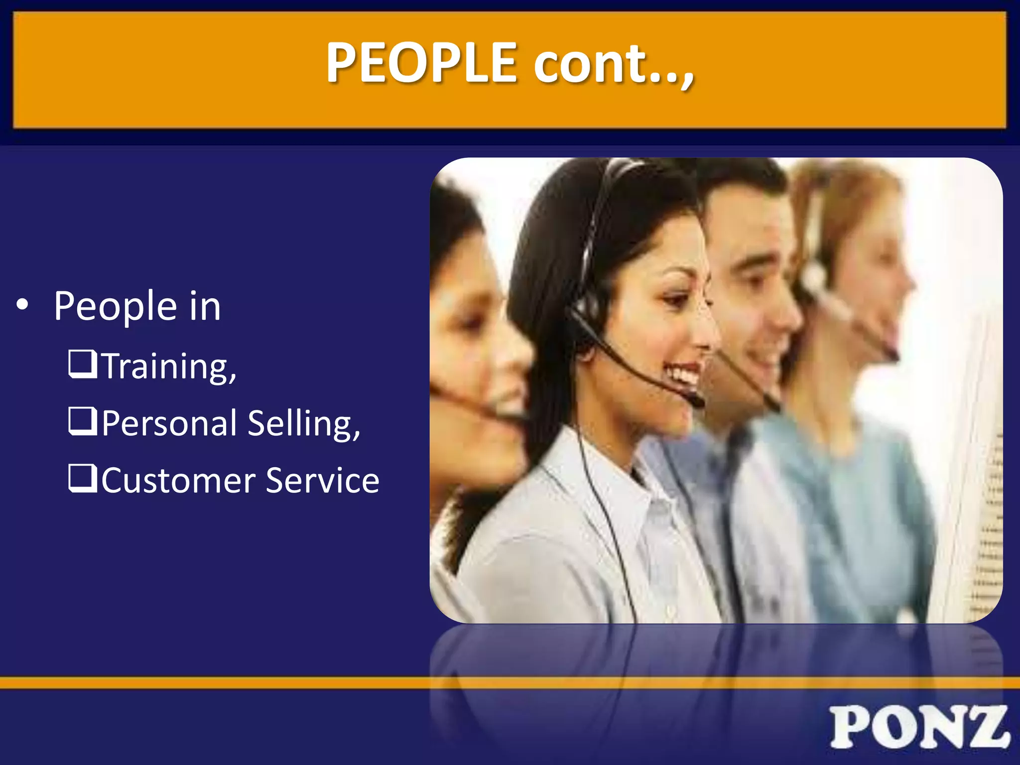 People in service marketing | PPTX