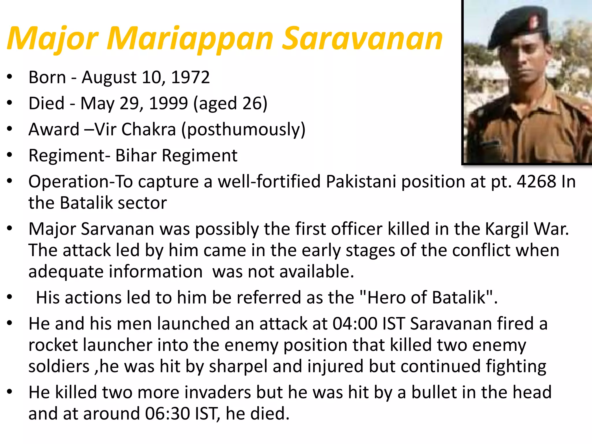 heros of kargil war | PPTX