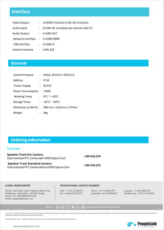 Speaker Track Pro Camera | Auto Tracking PTZ AI Cameras - PeopleLink ...