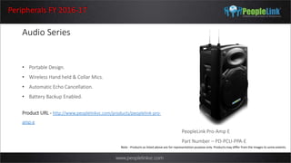 People link peoplelink presentation peripherals | PPT