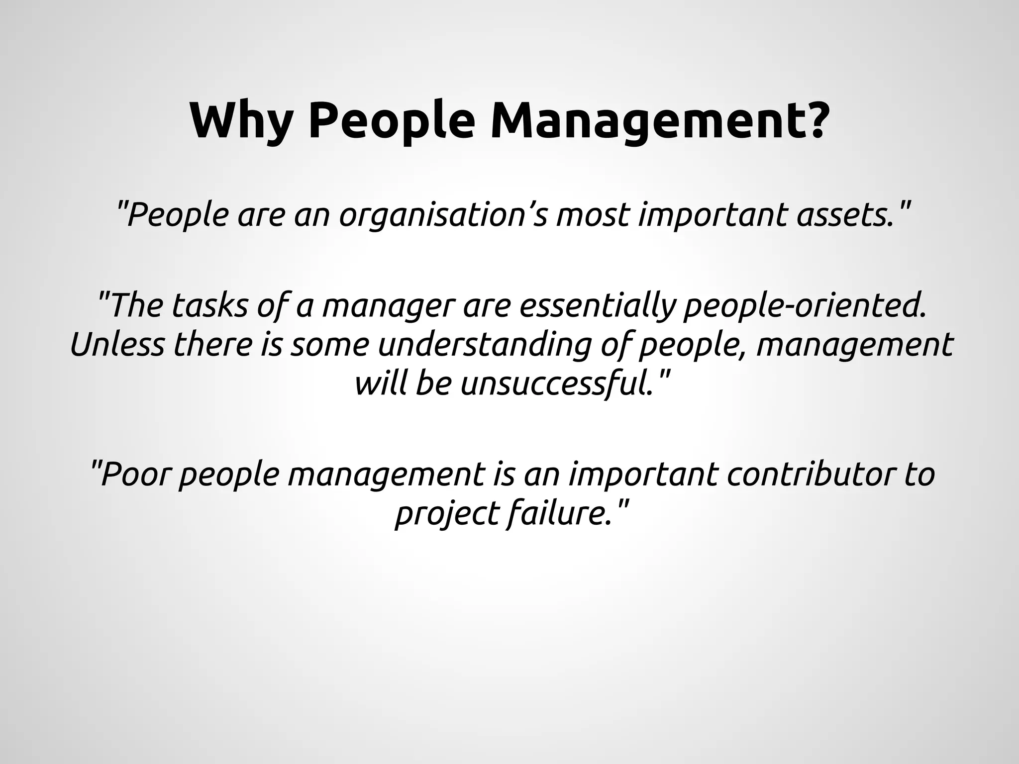 People management | PDF