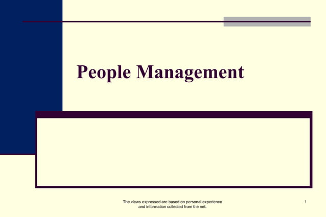 People Management | PPT