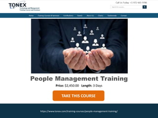 People Management Training | PPTX