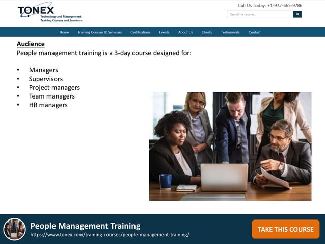 People Management Training | PPTX