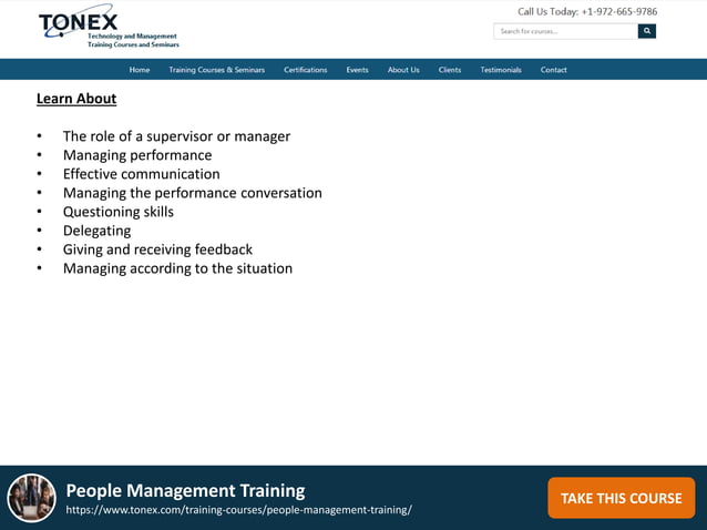 People Management Training | PPTX