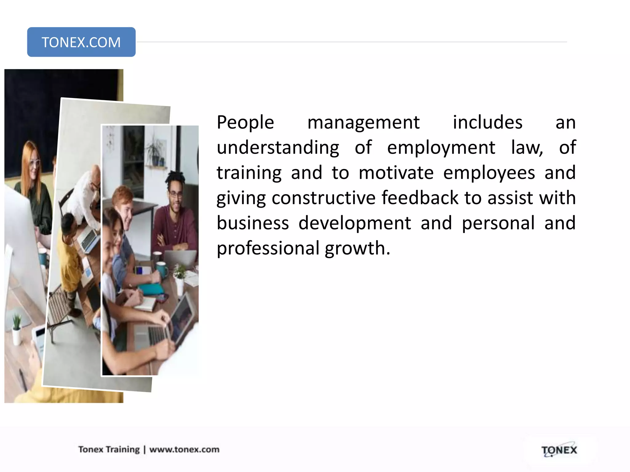 People Management Training, Strategic People Management, Fundamentals ...