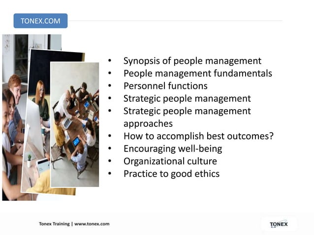 People Management Training, Strategic People Management, Fundamentals ...