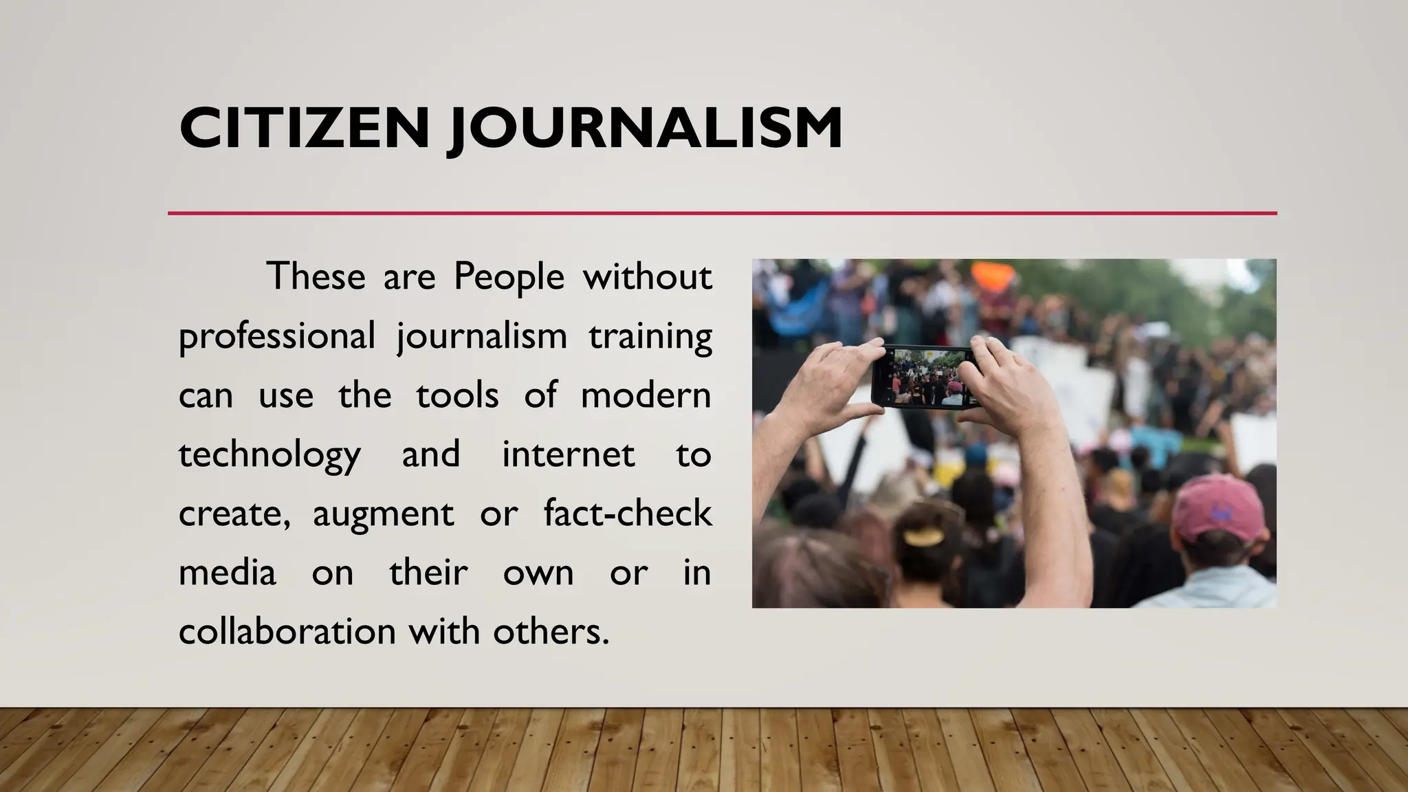 People & Media Definition and Types. PPT. | PPTX
