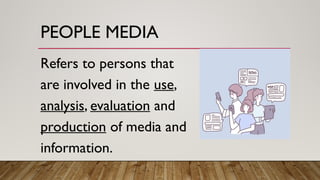 People & Media Definition and Types. PPT. | PPTX