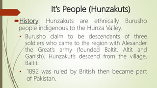 People of hunza valley | PPTX | Sikhism | Religion & Spirituality