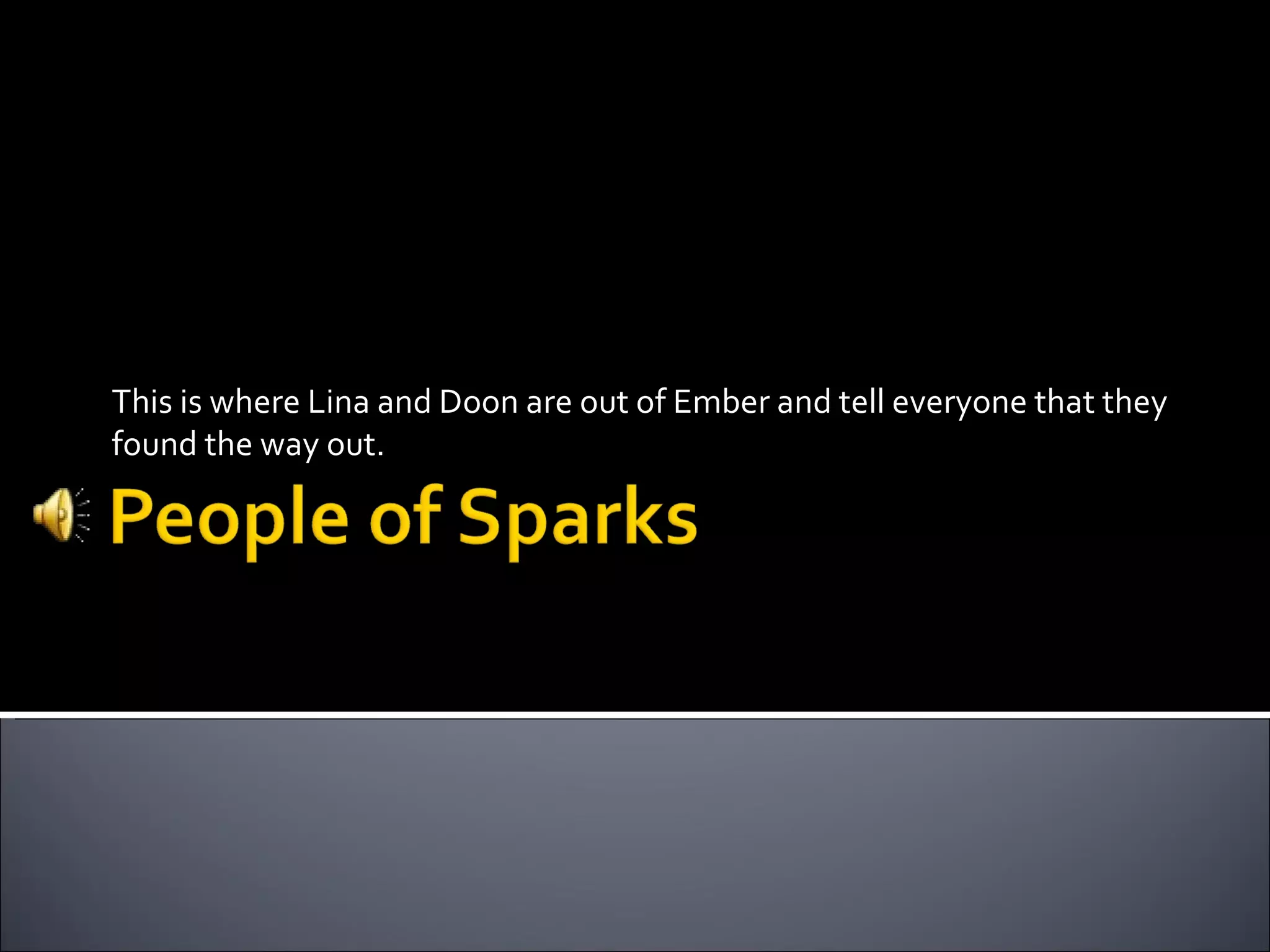 People Of Sparks | PPT