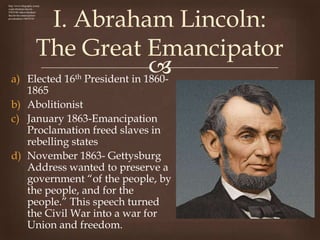 People of the civil war | PPTX