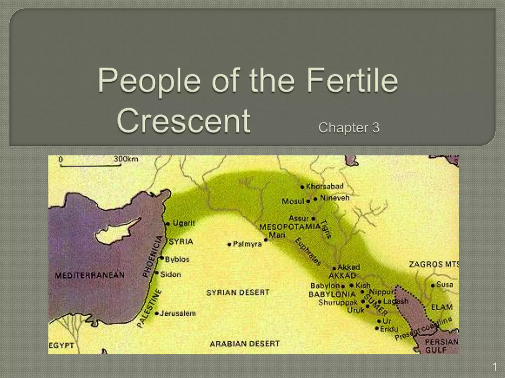 People of the fertile crescent | PPTX