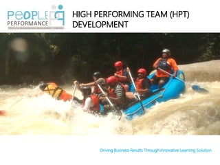People Performance High Performance Team Development | PPTX
