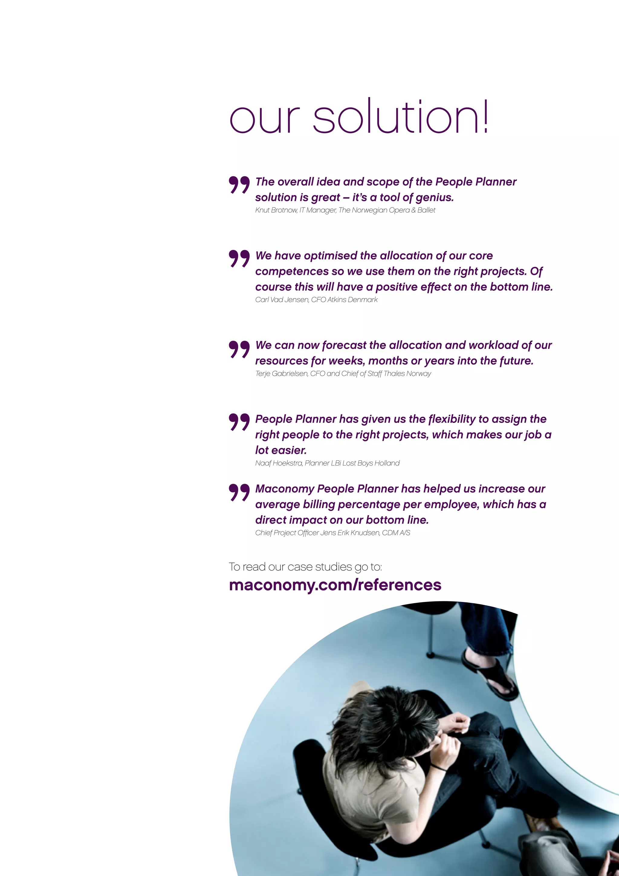 DELTEK Maconomy People planner | PDF