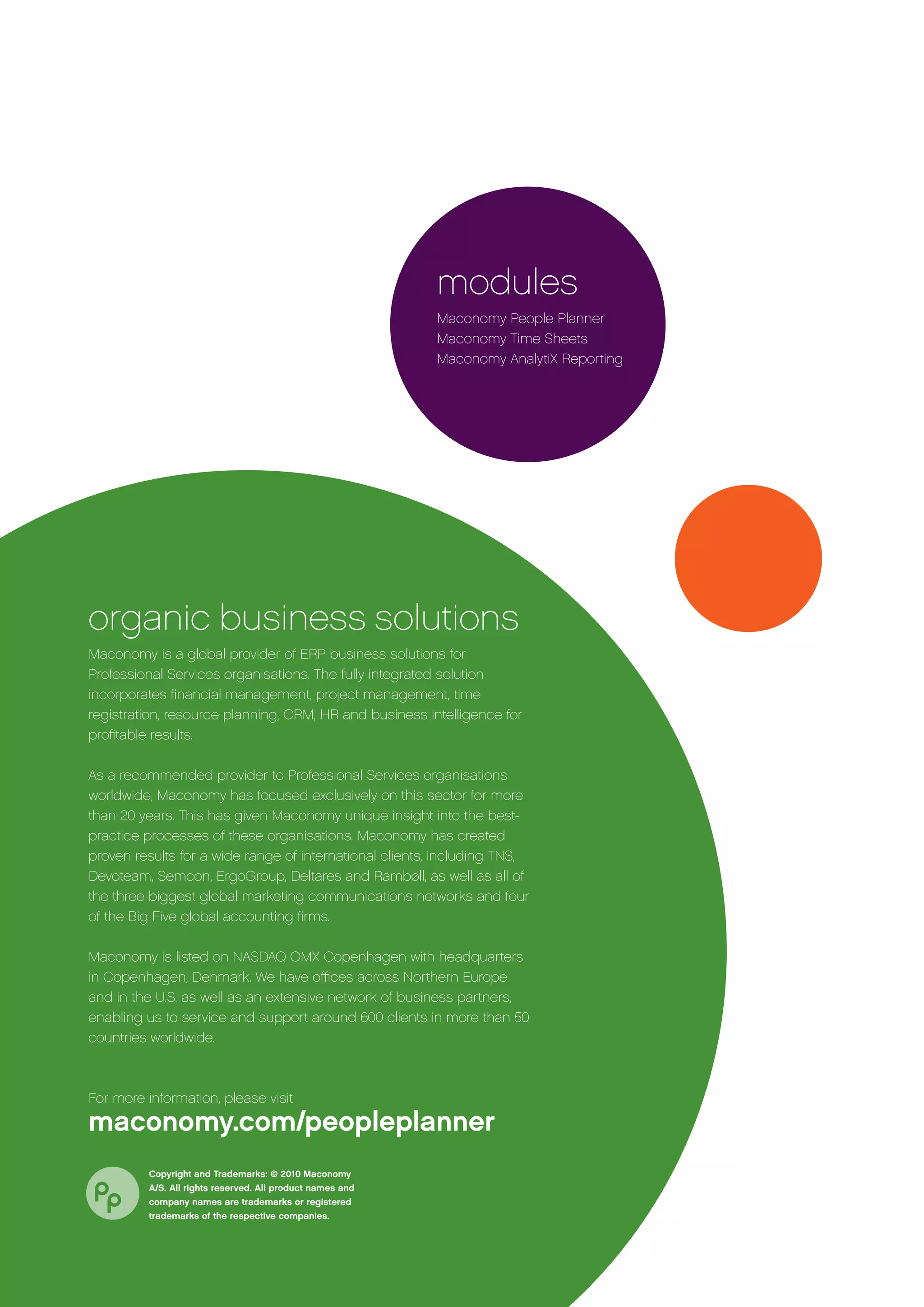 DELTEK Maconomy People planner | PDF