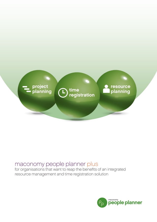 DELTEK Maconomy People planner | PDF