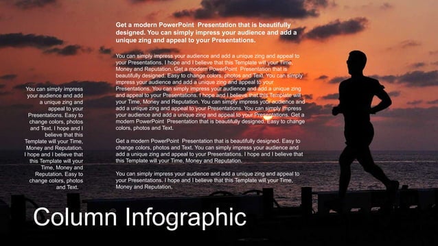 People Running PowerPoint Template and template 2 | PPTX