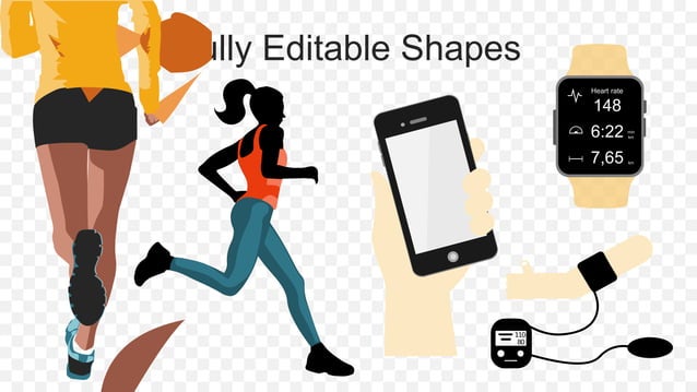 People Running PowerPoint Template and template 2 | PPTX