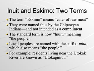 Peoples of the Arctic | PPT