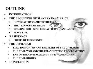 Slavery in America | PPT