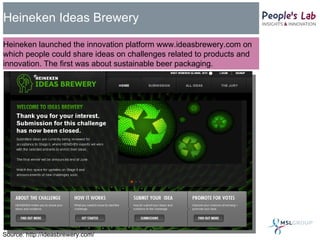People's Insights Volume 1, Issue 18 : Heineken Ideas Brewery | PDF