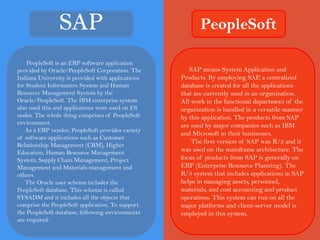 Peoplesoft | PDF
