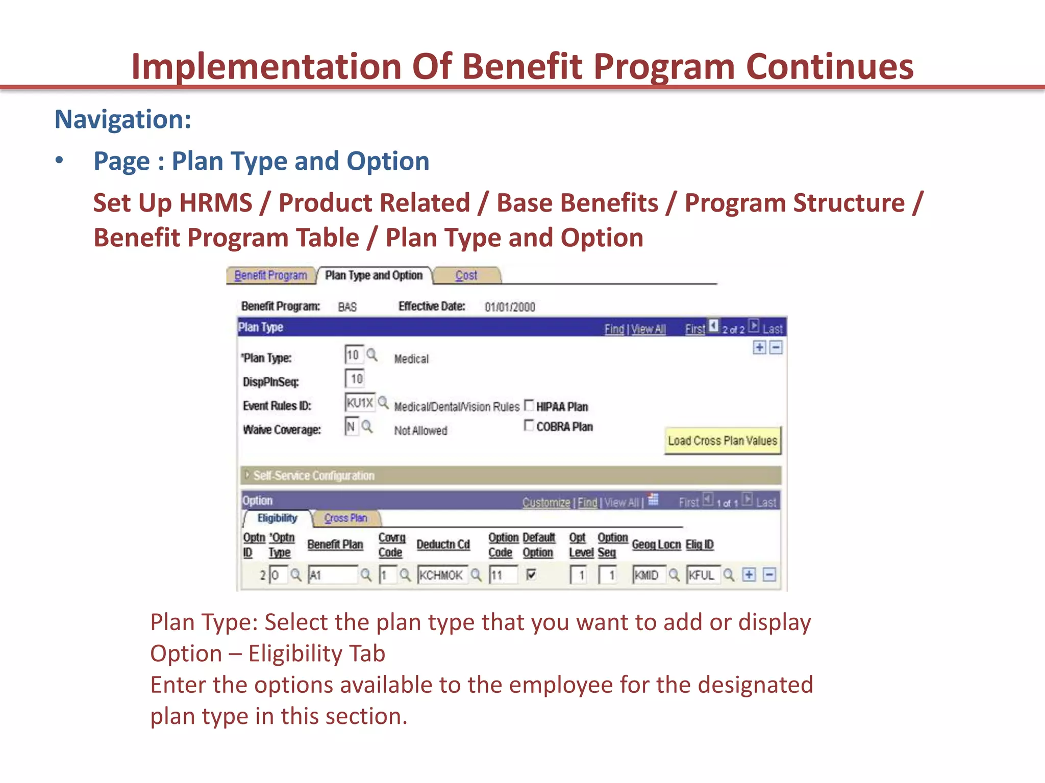 People soft base benefits | PPTX