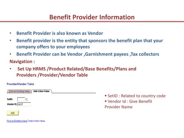 People soft base benefits | PPTX