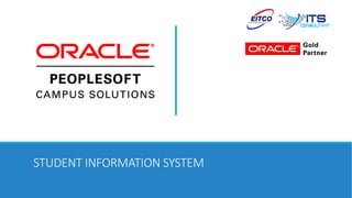 Oracle Peoplesoft Campus Solutions