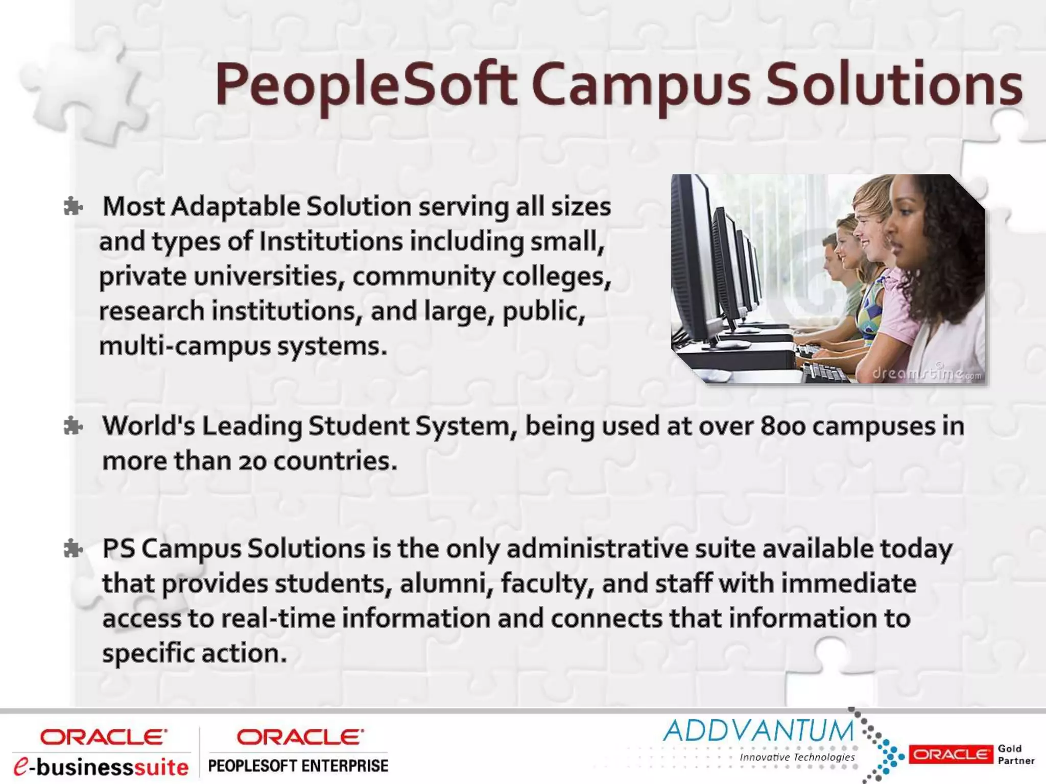 Peoplesoft Campus solutions | PPTX