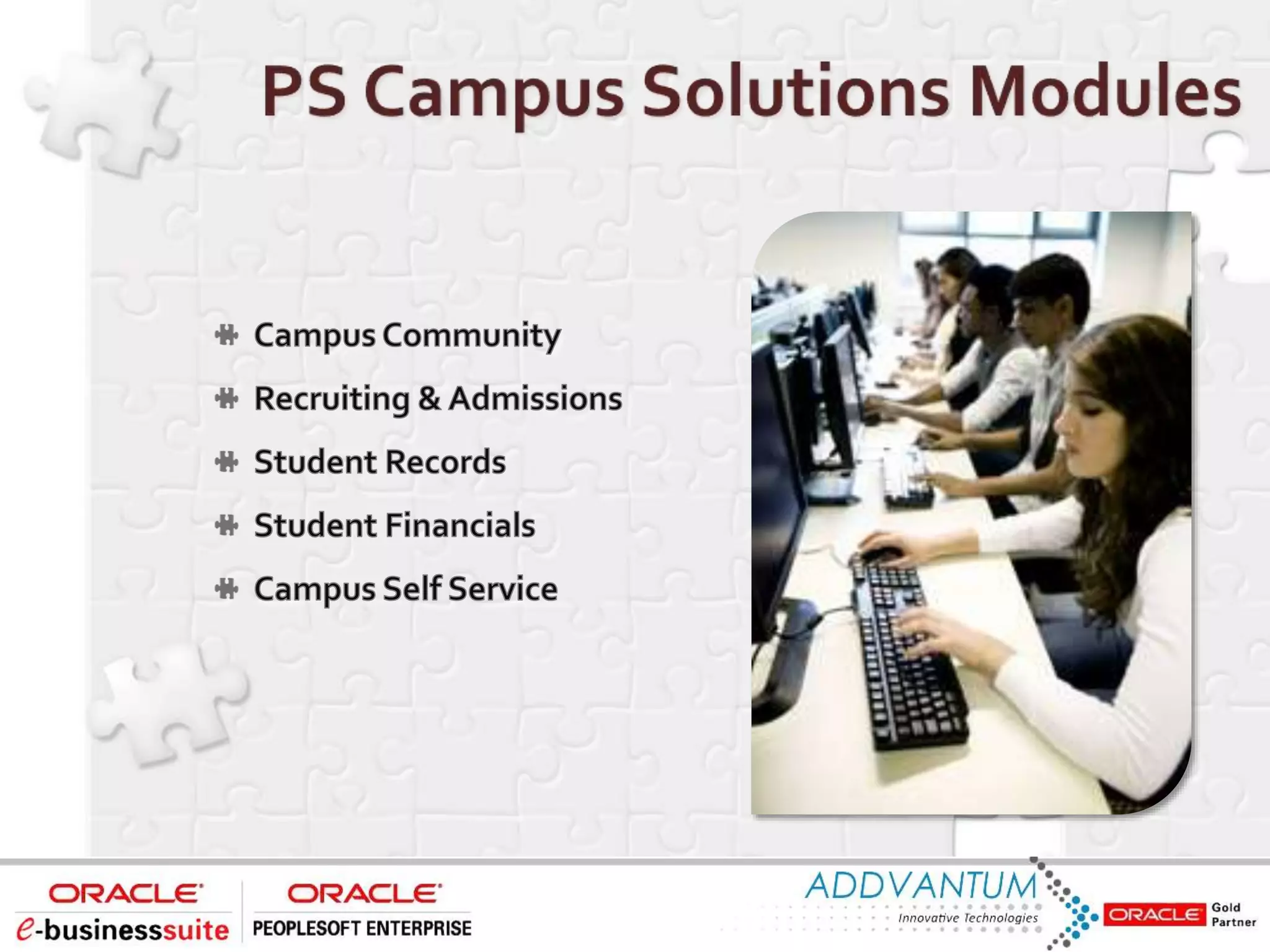 Peoplesoft Campus solutions | PPTX