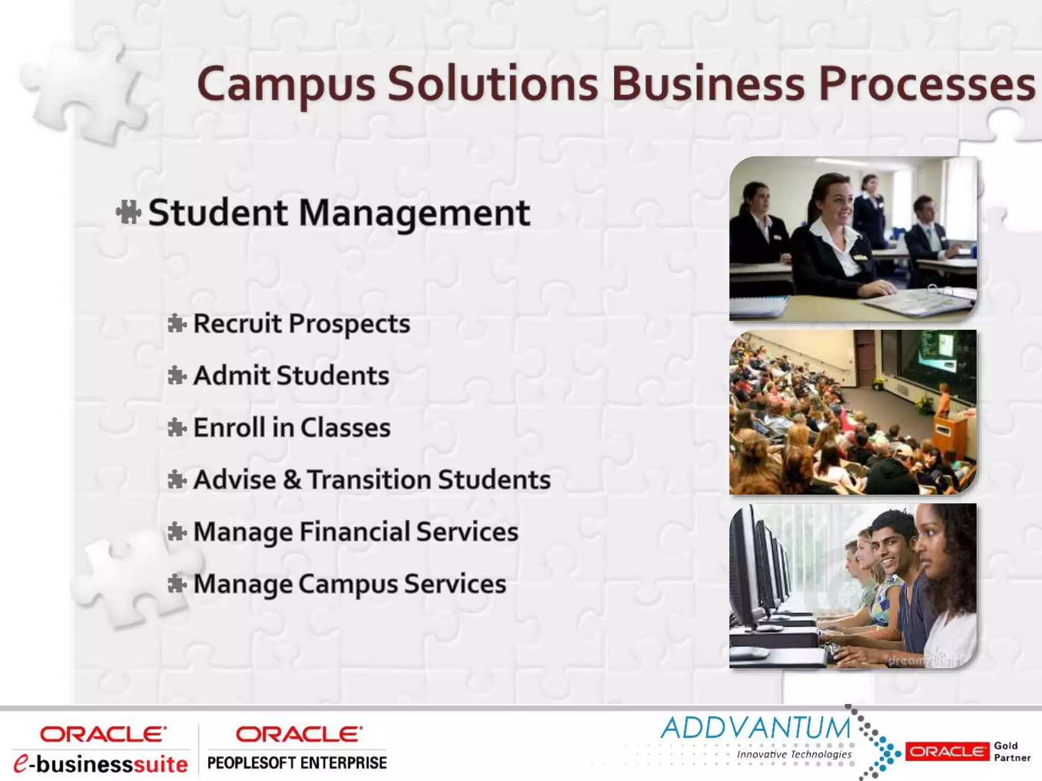 Peoplesoft Campus solutions | PPTX