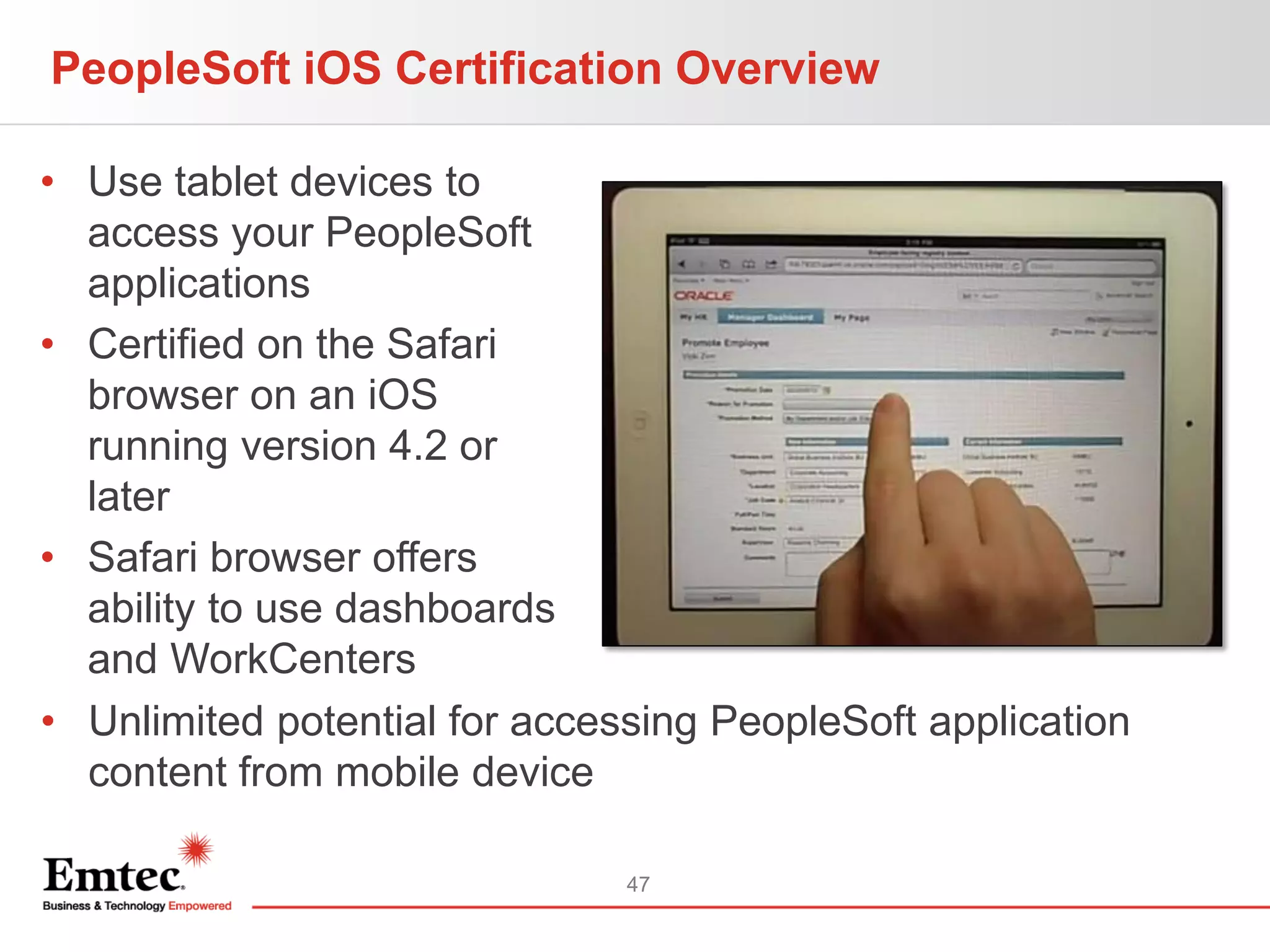 PeopleSoft HCM 9.2 is here! A whole new user experience | PDF
