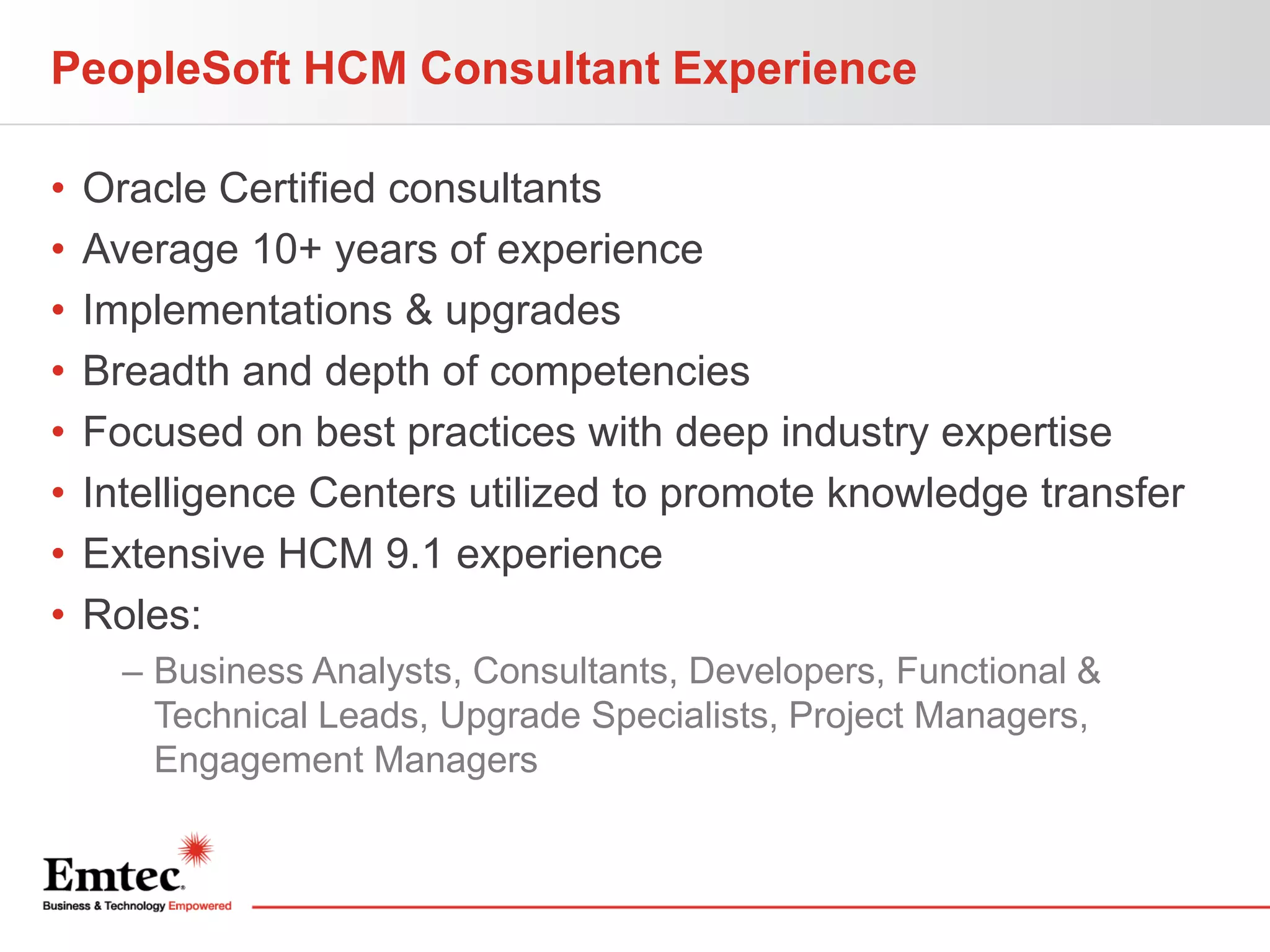PeopleSoft HCM 9.2 is here! A whole new user experience | PDF