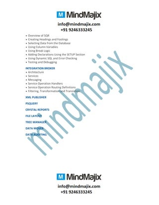 oracle Peoplesoft hrms technical online training | DOC