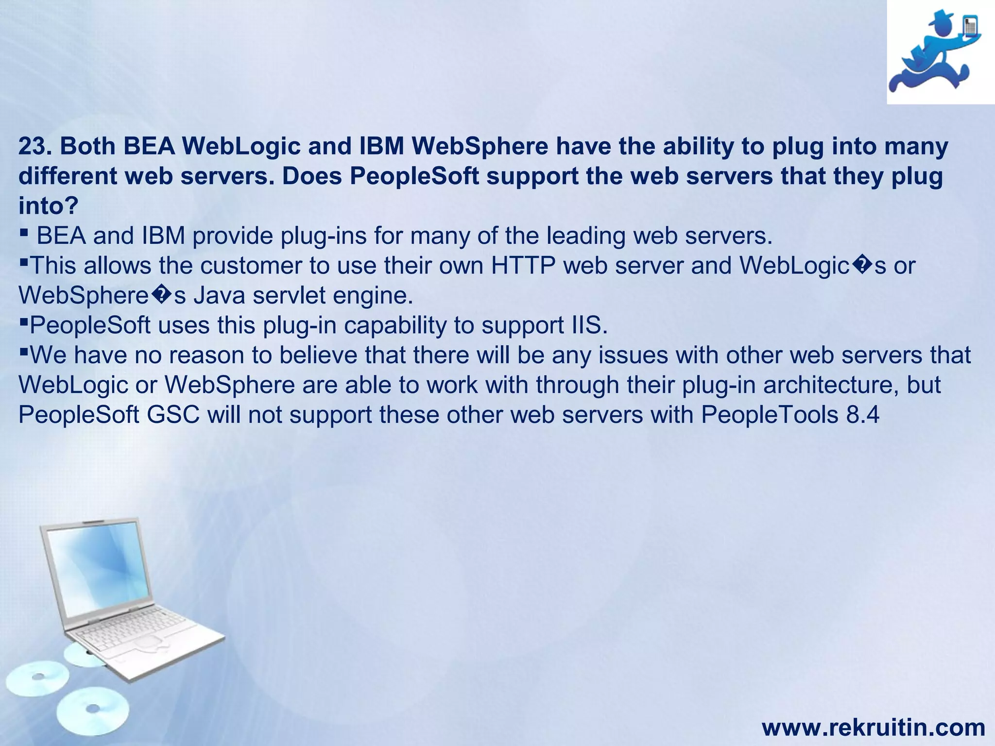 PeopleSoft Interview Questions - Part 1 | PPT