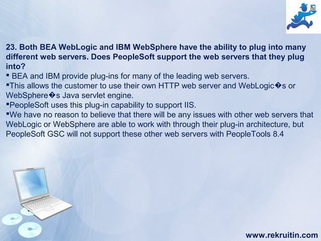 PeopleSoft Interview Questions - Part 1 | PPT