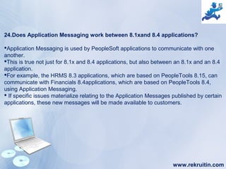 PeopleSoft Interview Questions - Part 1 | PPT