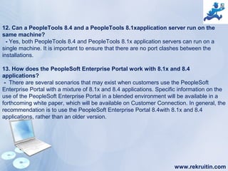 PeopleSoft Interview Questions - Part 1 | PPT