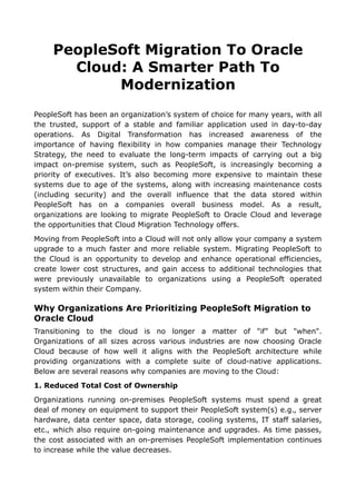 PeopleSoft Migration to Oracle Cloud: A Smarter Path to Modernization.doc