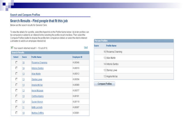 People soft profile management 9 1 | PPT