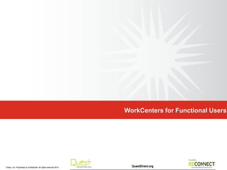 PeopleSoft WorkCenters: Meeting User Demands For Simple Intuitive ...
